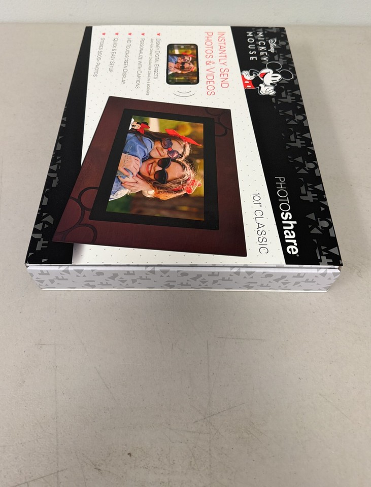Disney Classic 10" PhotoShare Smart Digital Picture Frame by Simply ...