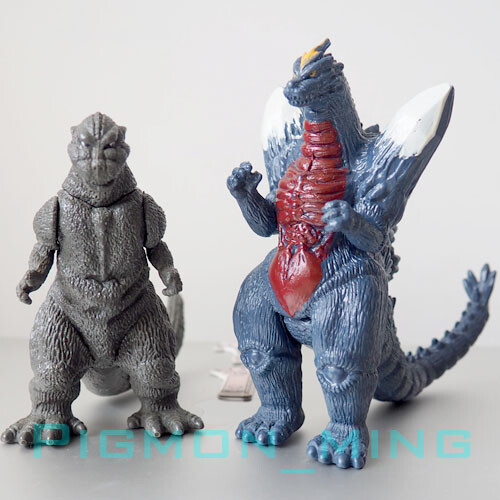 Bandai Large Candy Toys Super Godzilla Figure Set of 2 Godzilla 1995 ...