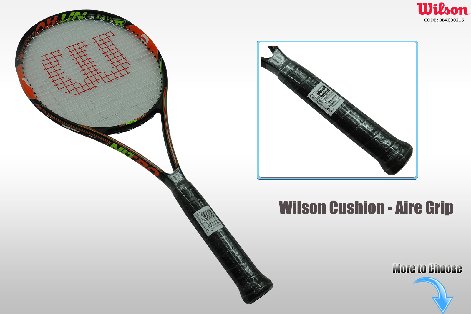 Wilson Tennis Racquet - Nitro Pro 103 - Competitive Player Racket | eBay