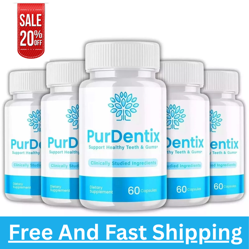 (5 Pack) Purdentix Oral Probiotic Support Healthy Teeth and Gums (300 ...