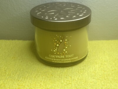 Bath & Body Works Champagne Toast Mini Candle - 1.3 oz/36 g - NEW!!! | eBay