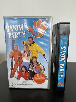 Hi-5 HI5 - SNOW PARTY * PAL VHS Video Cassette Tape Movie Kids Rare ...