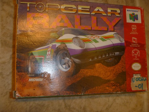 N64 TOP GEAR RALLY W/ BOX PAPERS NINTENDO 64 no manual | eBay