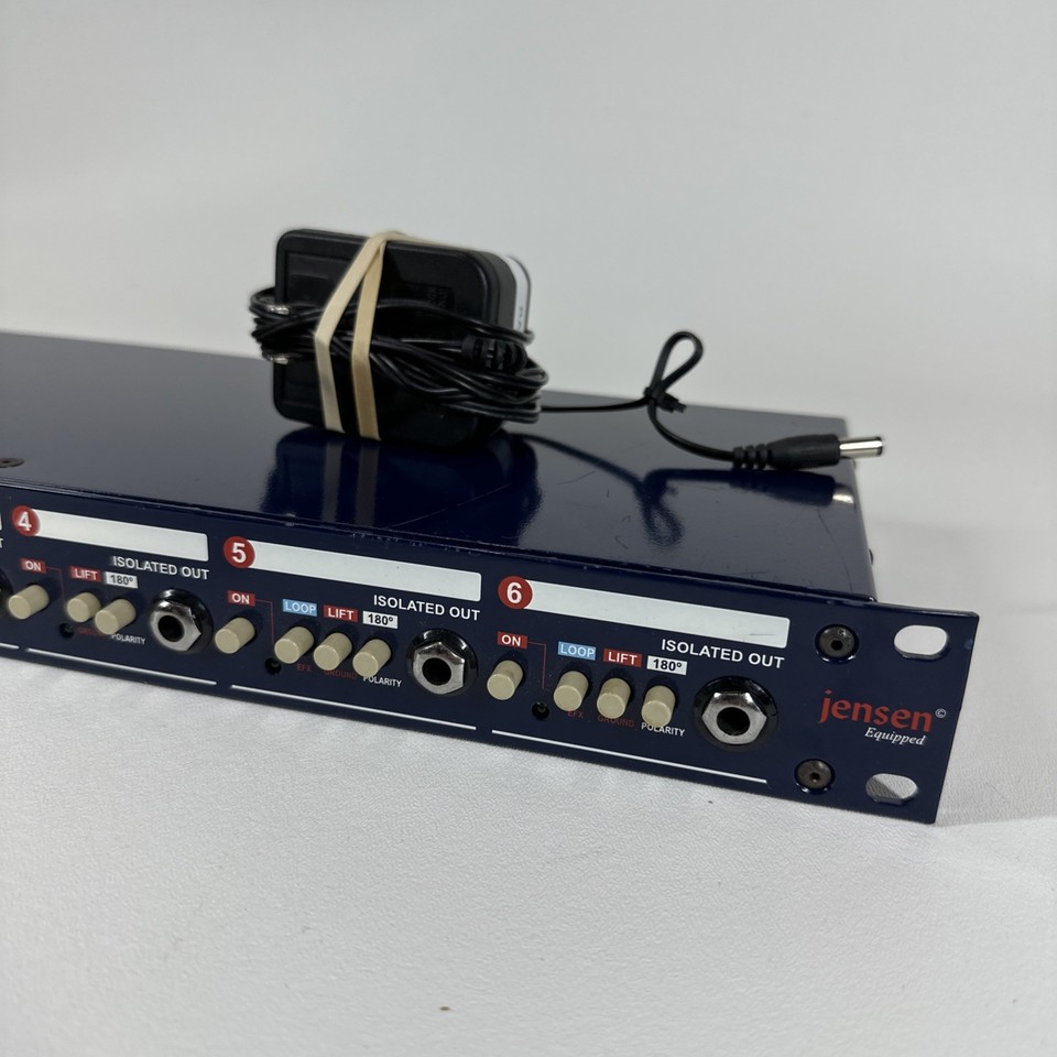 Radial Engineering JD7 Injector Guitar Signal Distribution System w ...