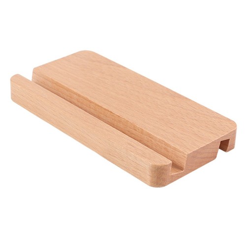 Wooden Mobile Phone Holder for Desk Office Support Tablet Bracket | eBay