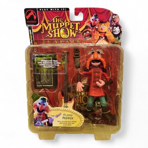 The Muppets Floyd Pepper Action Figure Red Shirt Palisades Toys ...