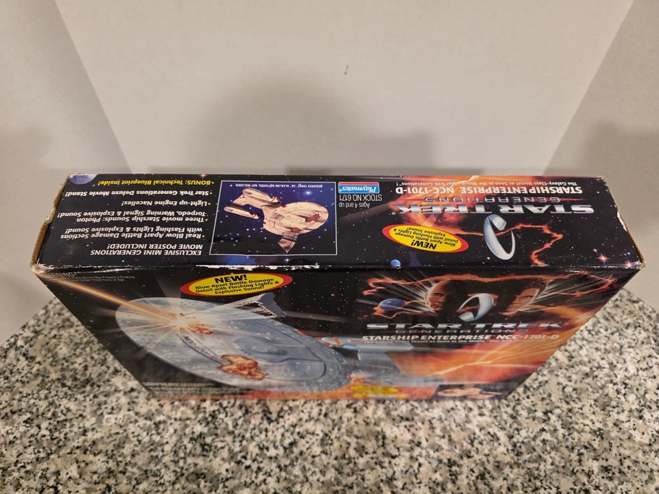 Starship Enterprise NCC-1701-D 1994 STAR TREK Generations NEW MIB | eBay