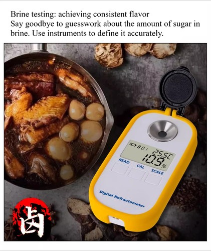 High-precision Digital Sugar Meter Handheld Sugar Tester Fruit ...