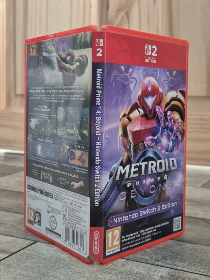 Metroid Prime 4 Beyond Switch 2 Edition + Preorder Keychain | eBay UK
