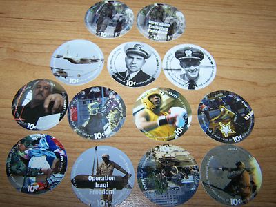 8th Print Set 10 Cent AAFES Pogs 2006A printing About Uncirculated | eBay