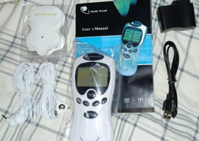 6 Electric Pulse Massager Muscle Stimulator Therapy Pain Stress Relief ...