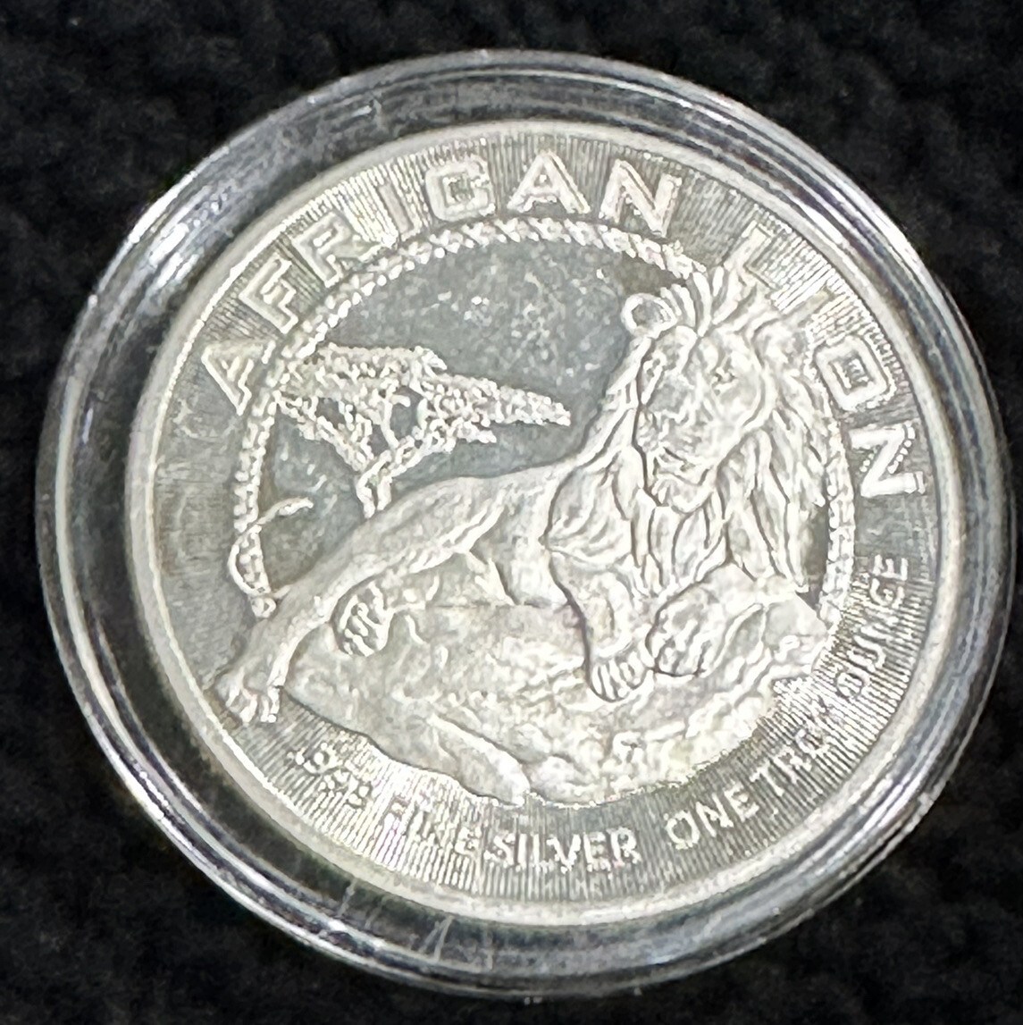 2017 1 Oz 999 SILVER Niue Silver $2 Dollars African Lion Coin Round | eBay