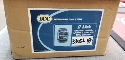 ICC Lawnmower TIre Chains 3305I | eBay