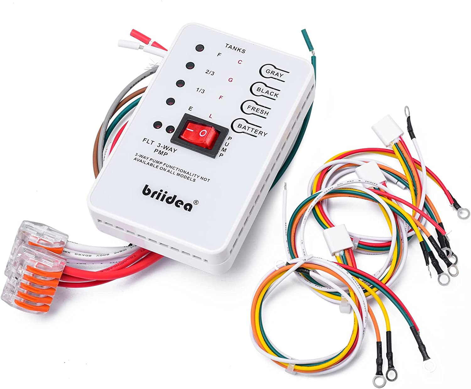 Micro Monitor System, RV Tank Sensor Monitor Panel, KIB , Fresh Water ...