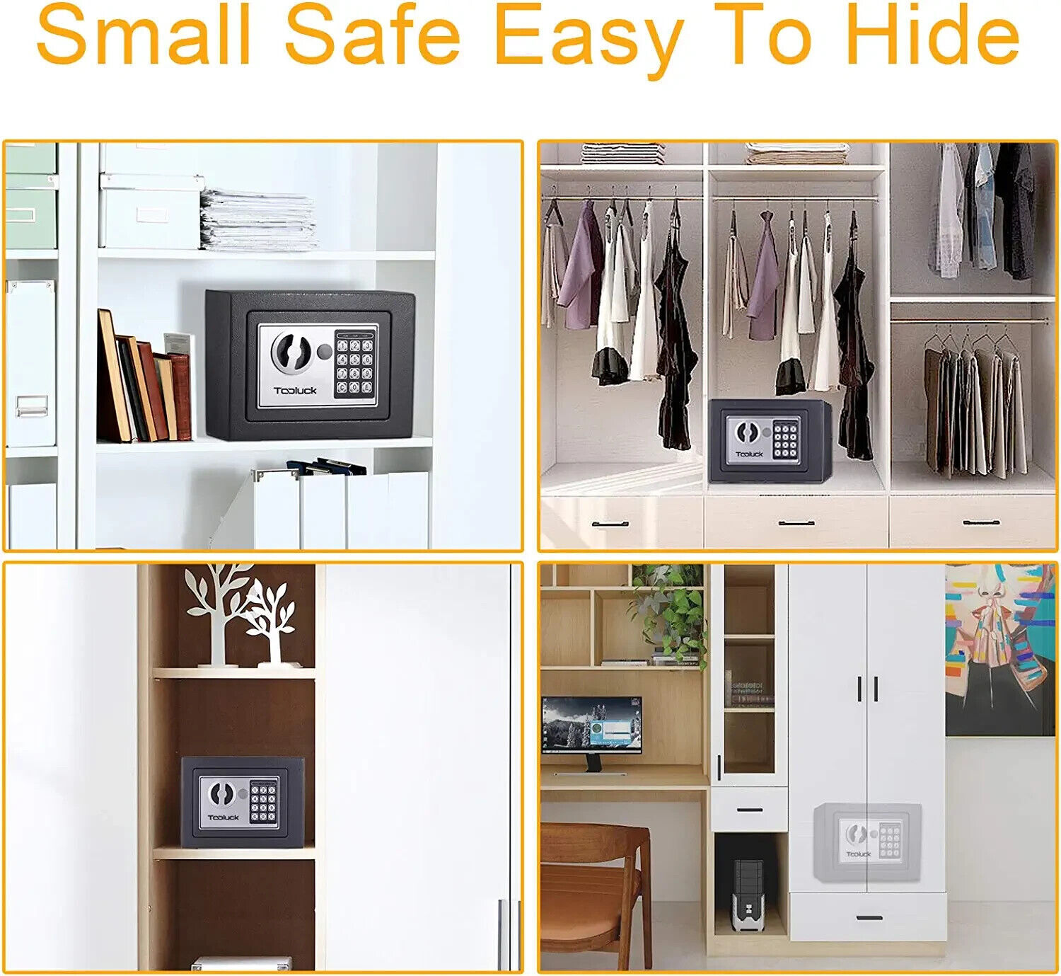 Security Safe Box Sentry Safe Lock Box WaterProof Digital with Keypad ...