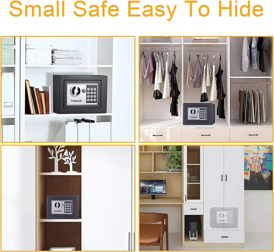 Security Safe Box Sentry Safe Lock Box WaterProof Digital with Keypad ...