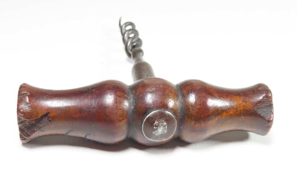 NICE 18TH CENTURY CORKSCREW WITH A SHAPED HANDLE | eBay