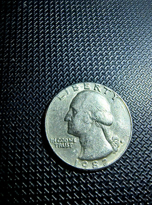 1982 D Washington Quarter Filled in Mint Mark | eBay