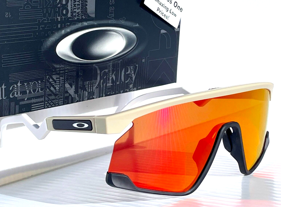 NEW Oakley BXTR Matte Desert Tan PRIZM Ruby Mirror Lens Sunglass 9280 ...