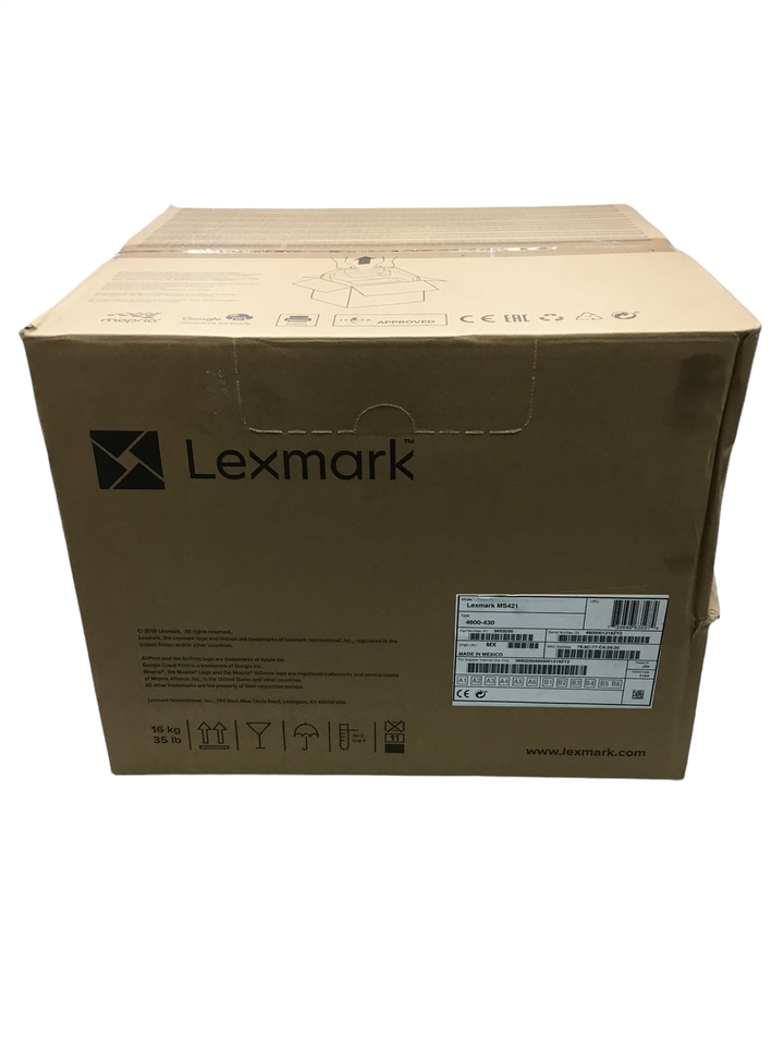 Open Box Lexmark MS421DN Monochrome Duplex Laser Printer 36S0200 | eBay