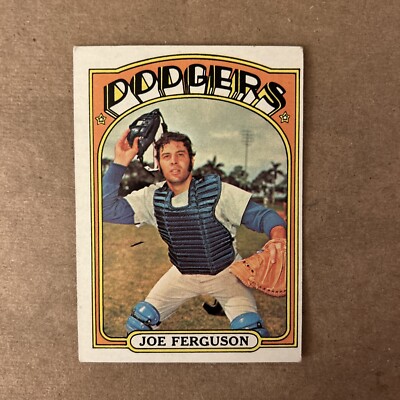 1972 Topps Baseball Joe Ferguson Los Angeles Dodgers Card #616 | eBay