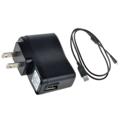 USB AC/DC Power Adapter Camera Battery Charger + PC Cord for Nikon ...