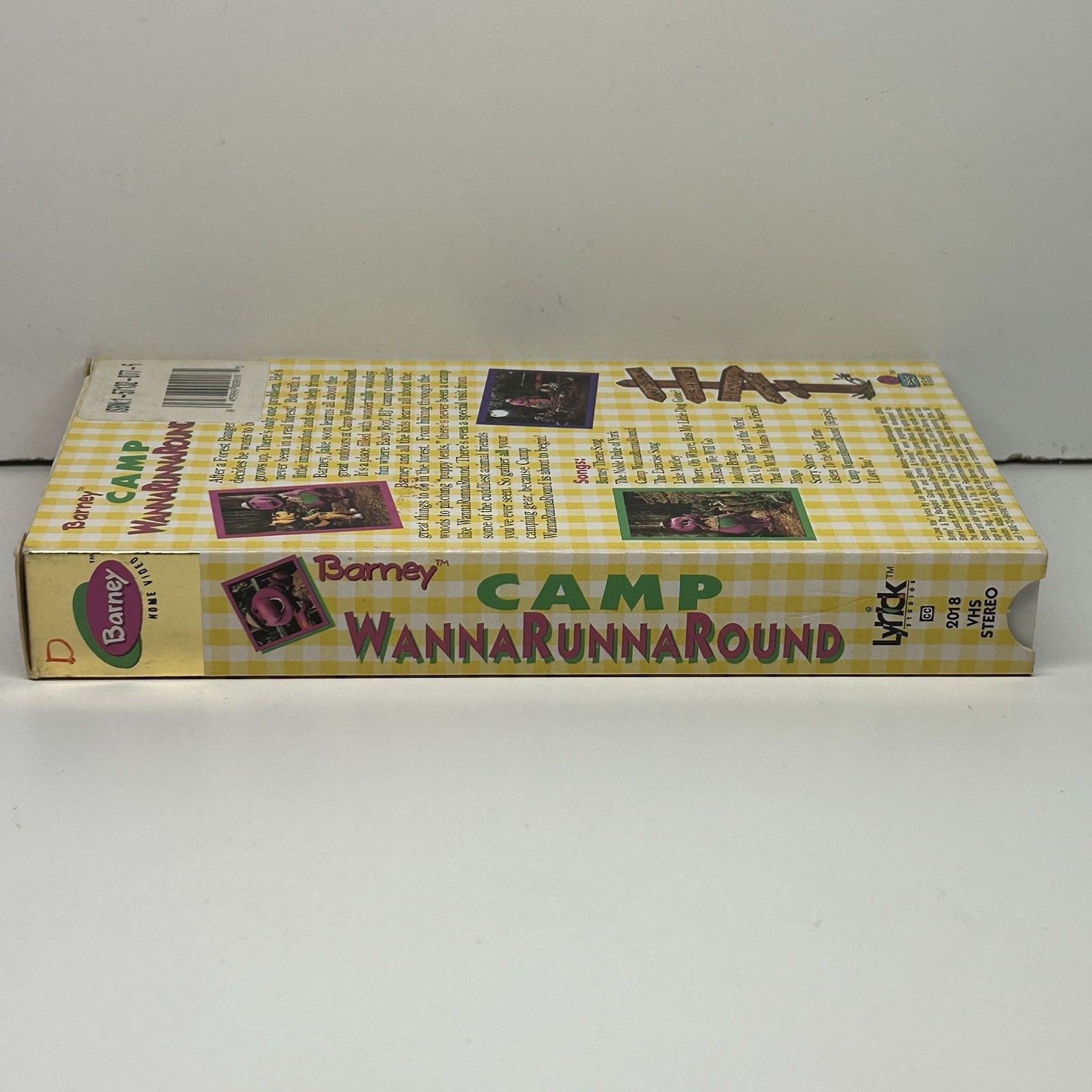 Barney Camp WannaRunnaRound Classic Collection VHS Video Tape Wanna Run ...