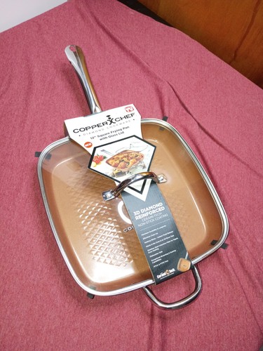 Copper Chef New With tags 12” Nonstick Fry Pan Brand New Great ...
