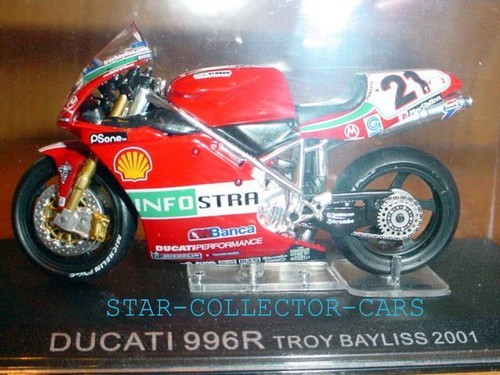 DUCATI 996R 996 R TROY BAYLISS 2001 1/24 #21 MINT&RARE! | eBay