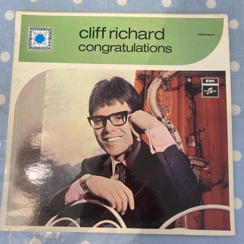 CLIFF RICHARD - CONGRATULATIONS Holland Import STEREO 1969 LP (3) | eBay
