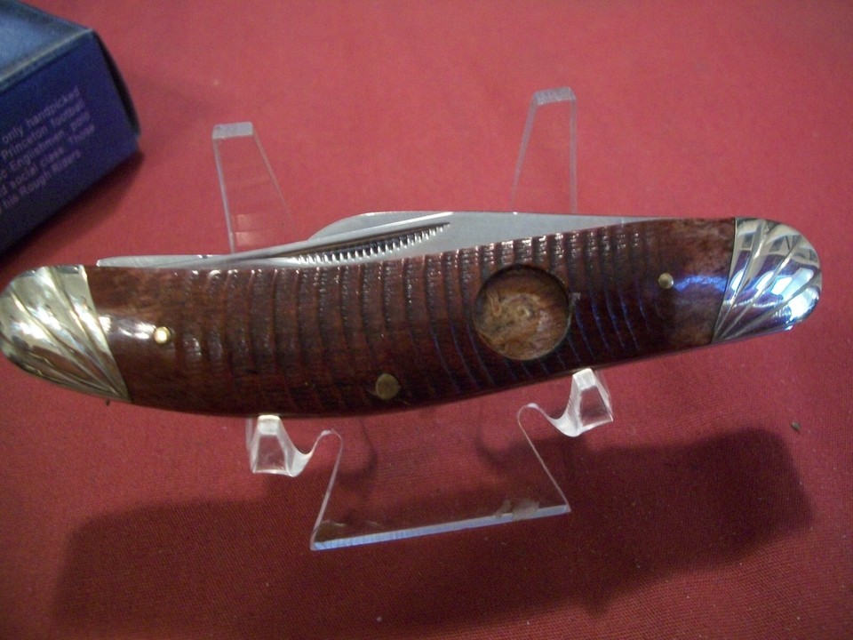 Vintage Rough Rider Sow Belly Pocket Knife W/ NC Scalloped Bolsters ...