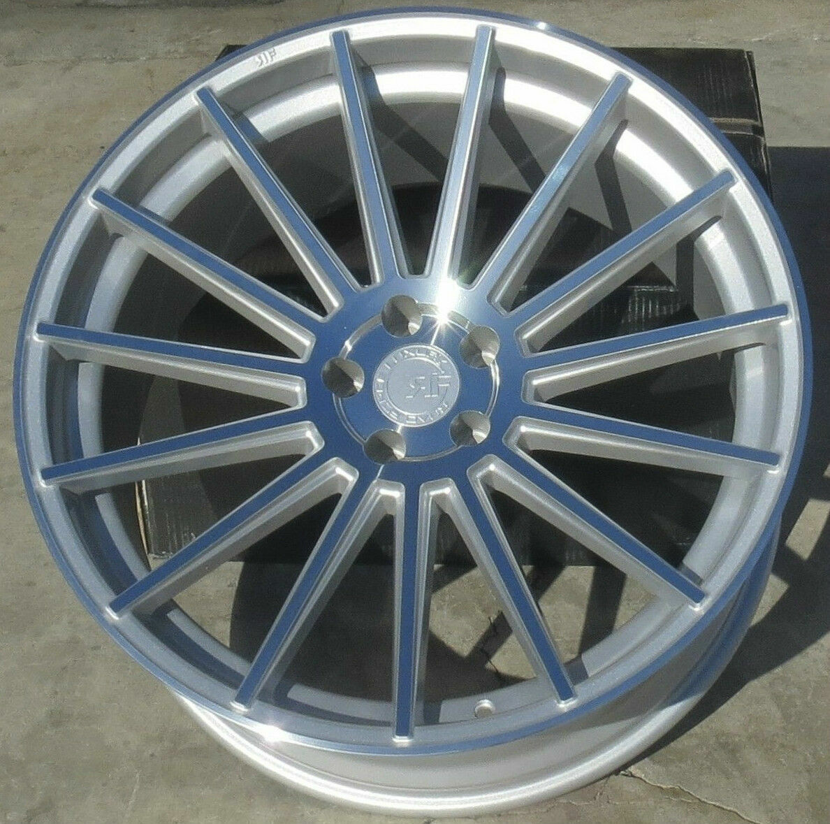 22x9 / 22x10.5 Silver RF15 Wheels Fits Mercedes S550 S600 S63 S65 CL550 ...