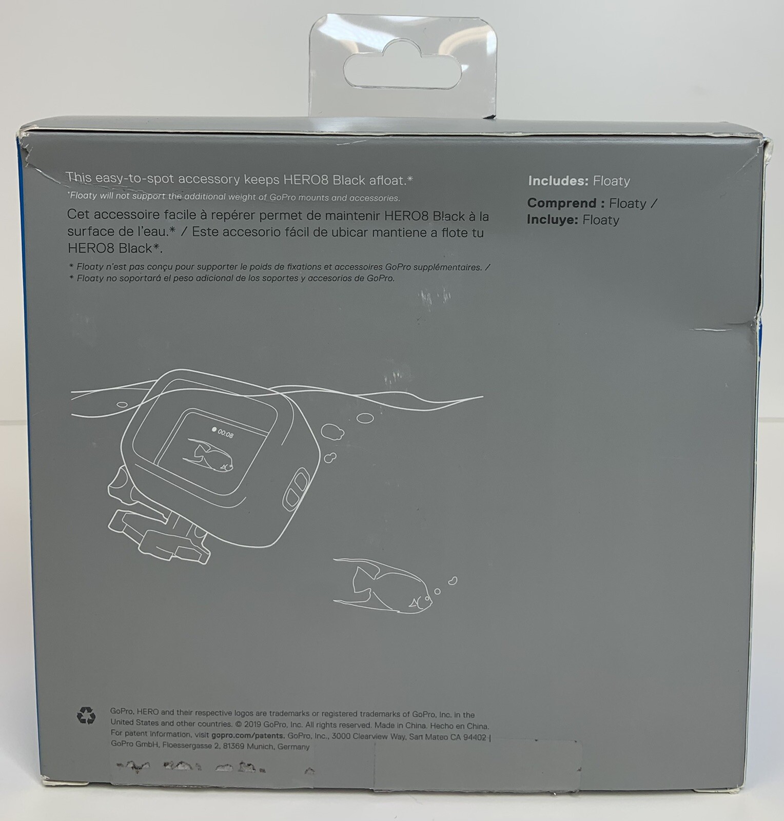 GoPro - Floaty for HERO8 Black ACFLT-001 | eBay