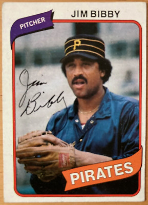 1980 Topps #229 Jim Bibby Pittsburgh Pirates | eBay