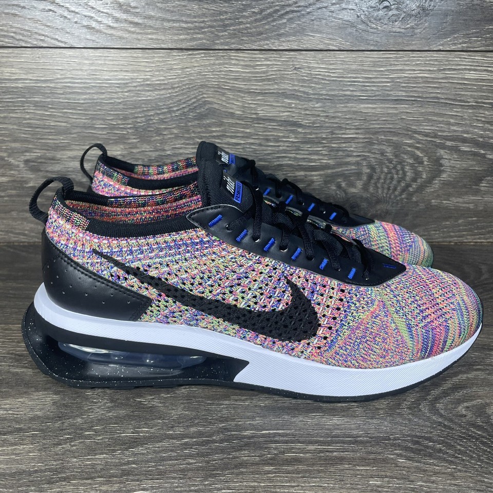 Nike Men's Air Max Flyknit Racer Multicolor Shoes Sneakers Trainers ...