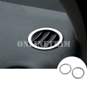 Inner Dashboard Air Vent Outlet Trim Cover 2pcs For Benz C Class W204 ...