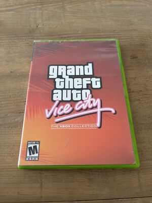 Grand Theft Auto Vice City ~ Original XBOX Game ~ Complete With Manual ...