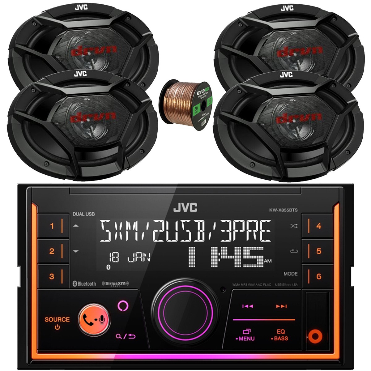 Jvc Car Stereo Systems JVC KW M595DBT | Car Audio Specialist | MB Car