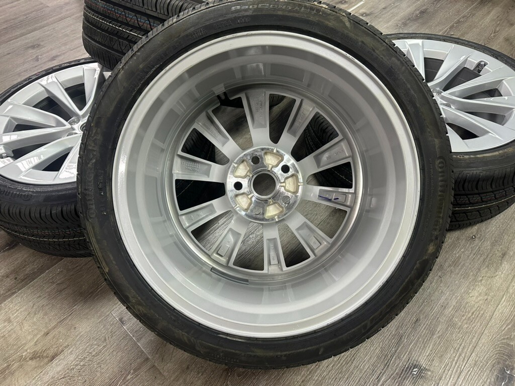 NEW 2023 OEM Tesla Model 3 SPORT Wheels Rims 19" W/ Tires SET TPMS ...