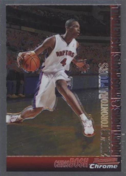 2005-06 Bowman Draft Picks & Prospects - Chris Bosh #27 Chrome for sale ...
