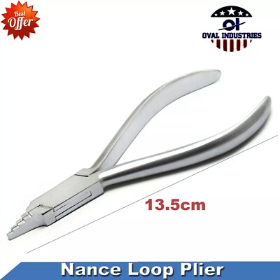 2 Nance Loop Forming & Closing Dental Orthodontic Pliers - Ortho Tools ...