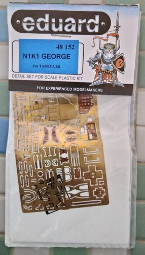 N1K1 George Metal Extra Detail Set for Tamiya Kits - 1:48 - Eduard - 48 ...