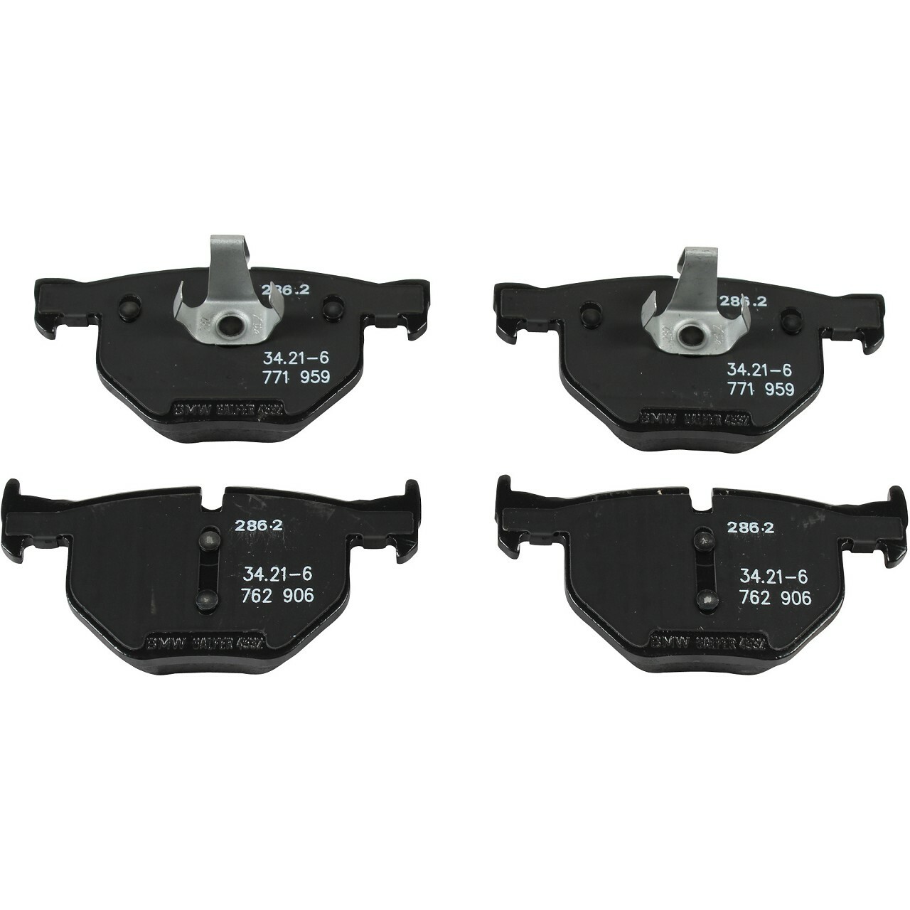 ORIGINAL BMW Bremsbeläge Bremsbelagsatz X5 E70 X6 E71 E72 hinten ...