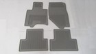 OEM 2013 Infiniti EX37 All Weather Light Gray Rubber Floor Mats Set ...