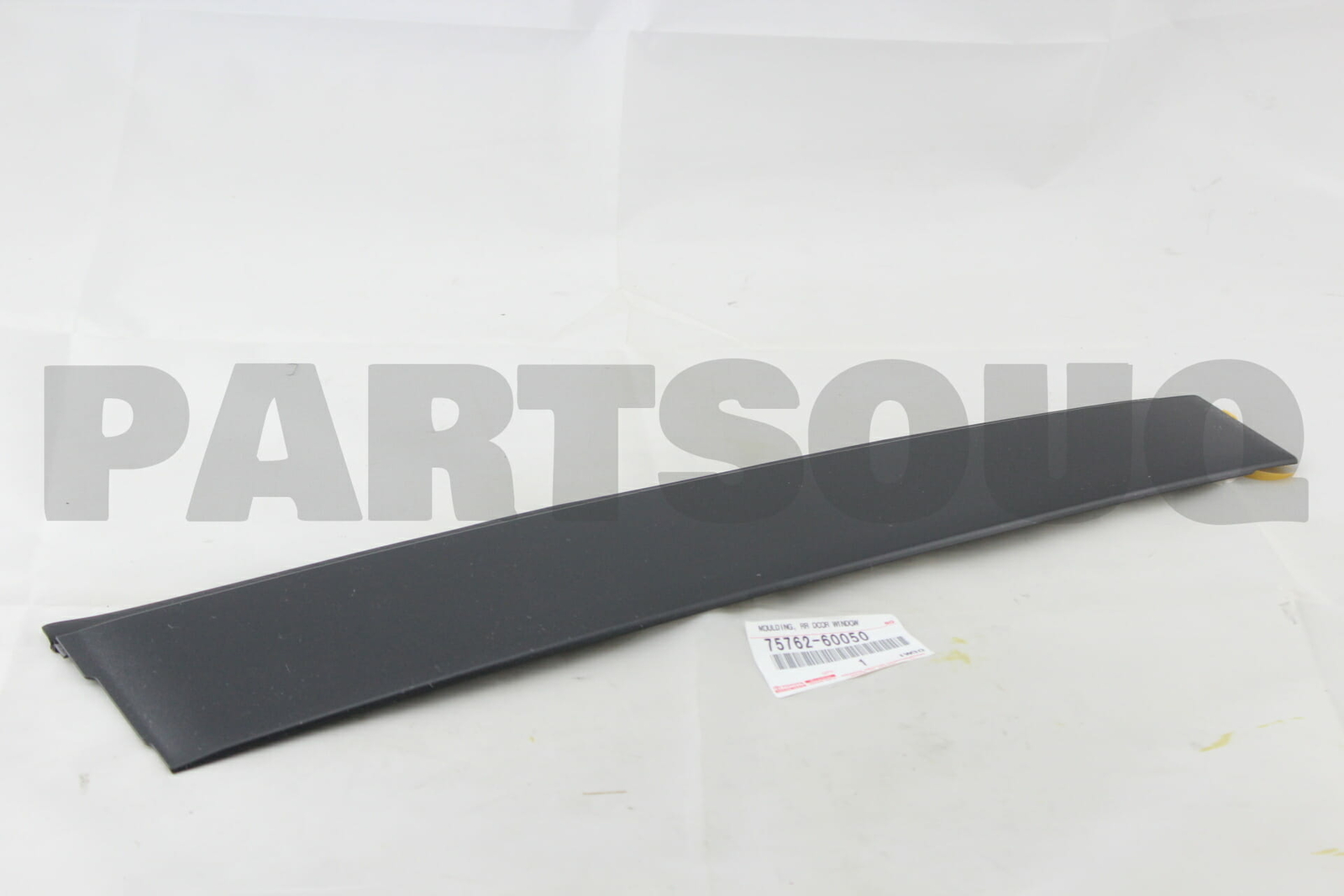 7576260050 Genuine Toyota MOULDING, REAR DOOR WINDOW FRAME, FRONT LH ...