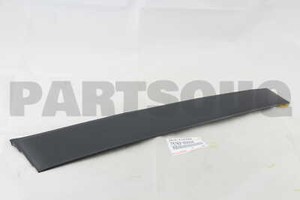 7576260050 Genuine Toyota MOULDING, REAR DOOR WINDOW FRAME, FRONT LH ...