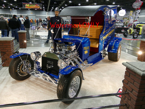 Police "Paddy Wagon" Hot Rod "C" Cab Show Car PHOTO! #(18) | eBay