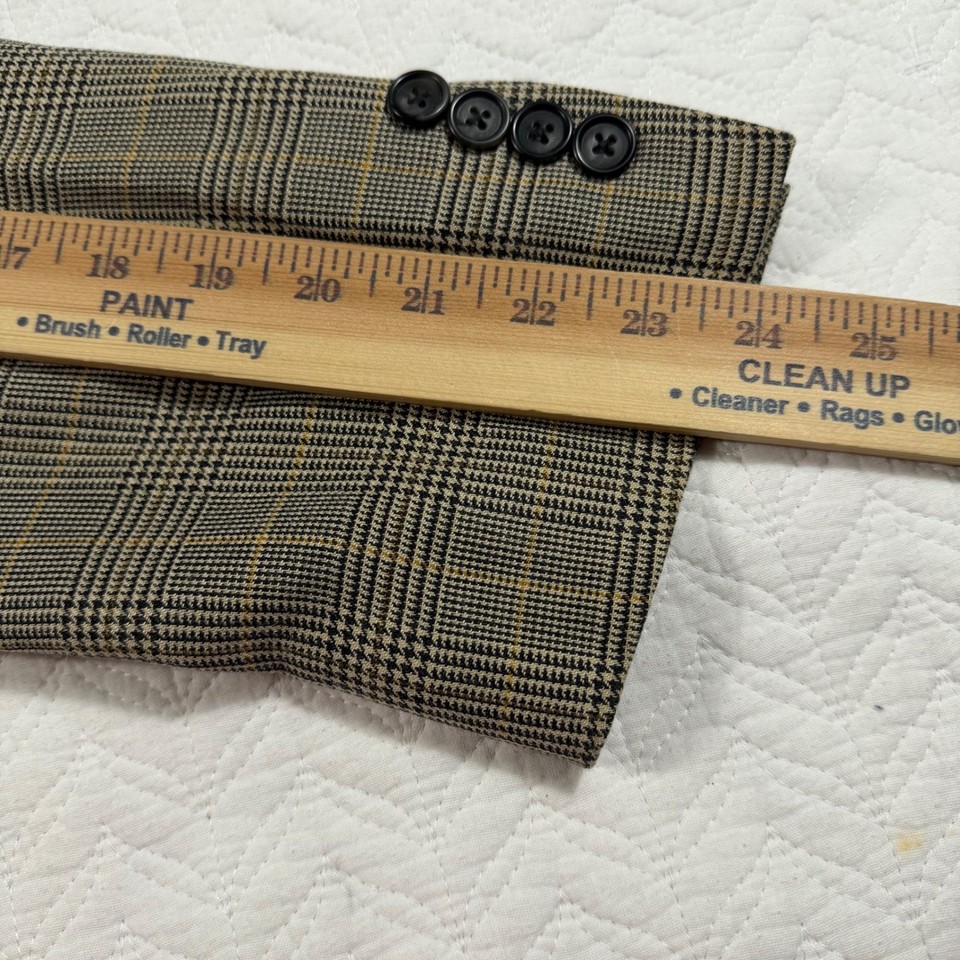 Brooks Brothers 346 Men's 40 REG Plaid Silk Wool Blend Sport Coat ...