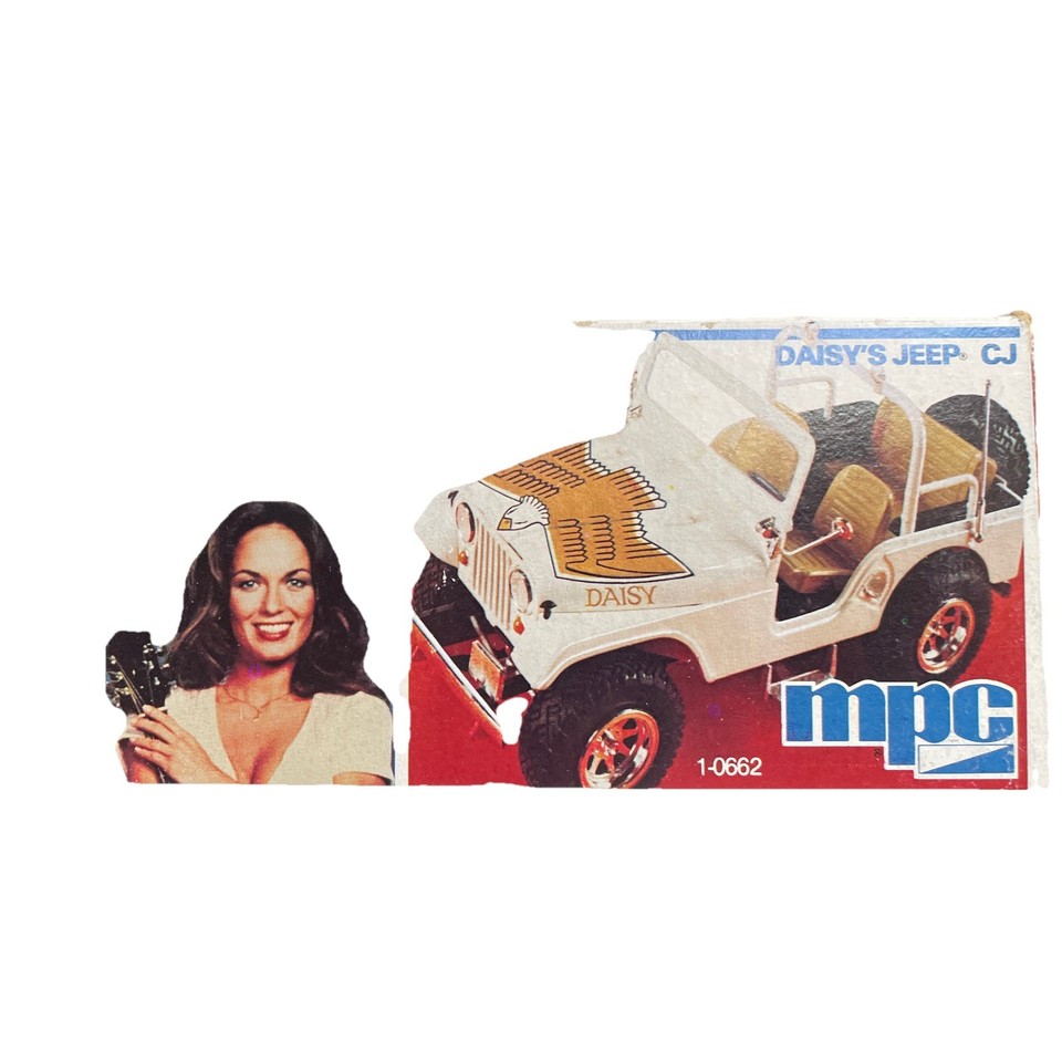 Daisy Duke's Jeep CJ The Dukes Of Hazzard BOX OPENED Factory Sealed Bag ...