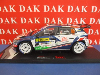 Die cast 1/18 Modellino Auto Skoda Fabia RS Rally2 Rally Barum 2024 S ...